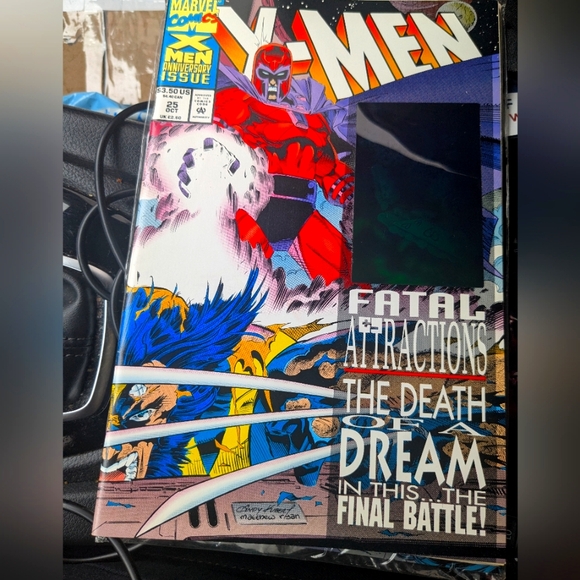Marvel | Other | Xmen 25 Comic Book With Magneto Cover Hologram | Poshmark